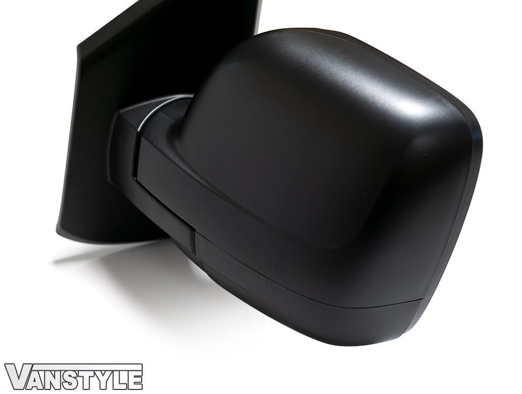 Complete LH Wing Mirror in Textured Black - X82 296 Chassis - Vanstyle
