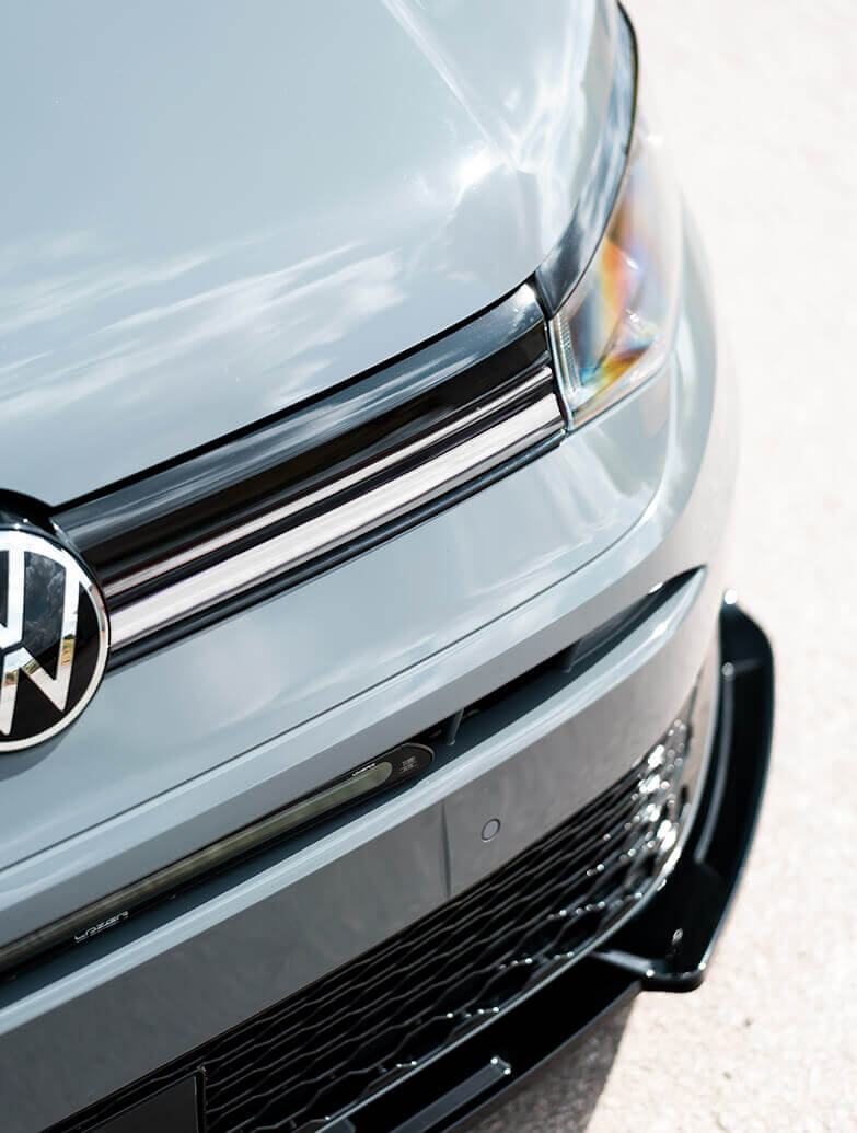 VW Caddy Mk5 21 Chrome Upper Grille Trims 2Pc - Vanstyle