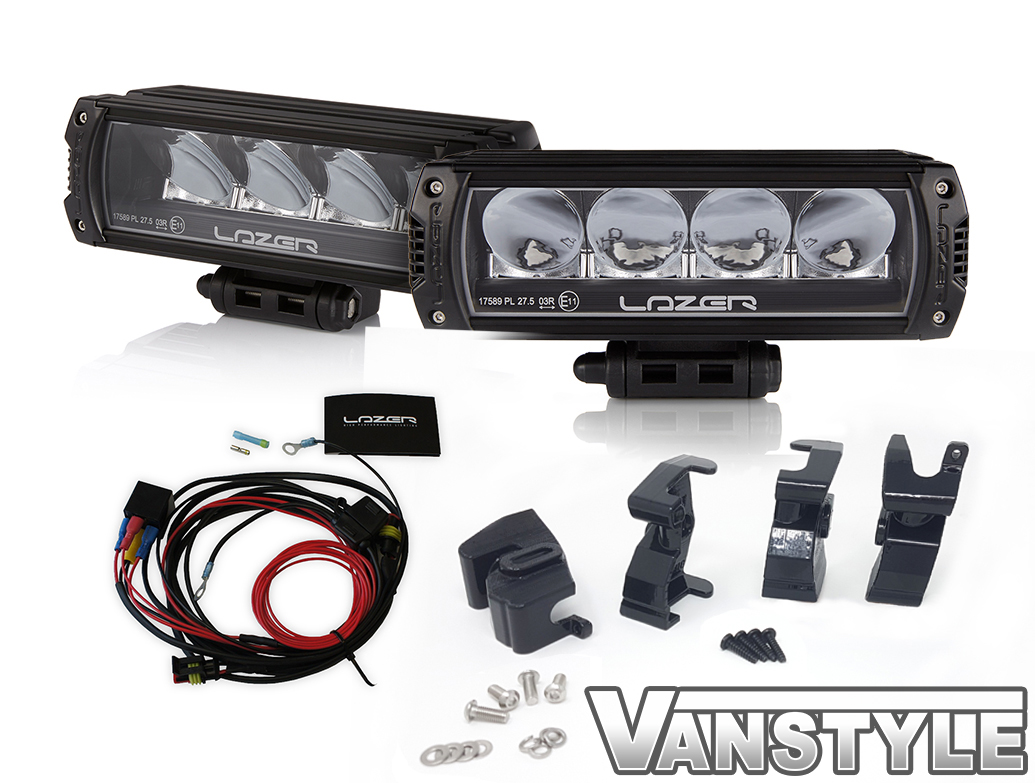 Lazer Triple-R 750 LED Spot Light Twin Grille Kit - Crafter 17 - Vanstyle