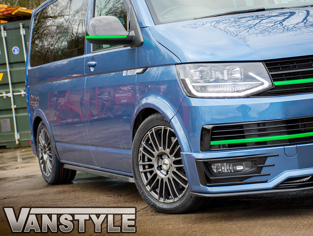 AEZ Strike 18in 8J Graphite - VW T5 T6 Wheel Tyre - Vanstyle