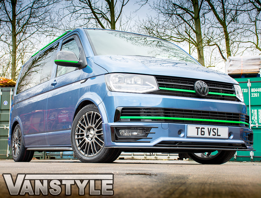 AEZ Strike 18in 8J Graphite - VW T5 T6 Wheel Tyre - Vanstyle