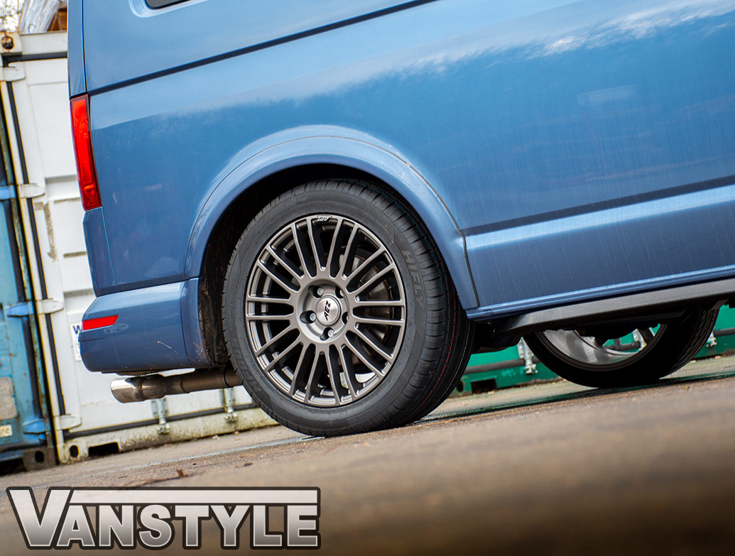 AEZ Strike 18in 8J Graphite - VW T5 T6 Wheel Tyre - Vanstyle