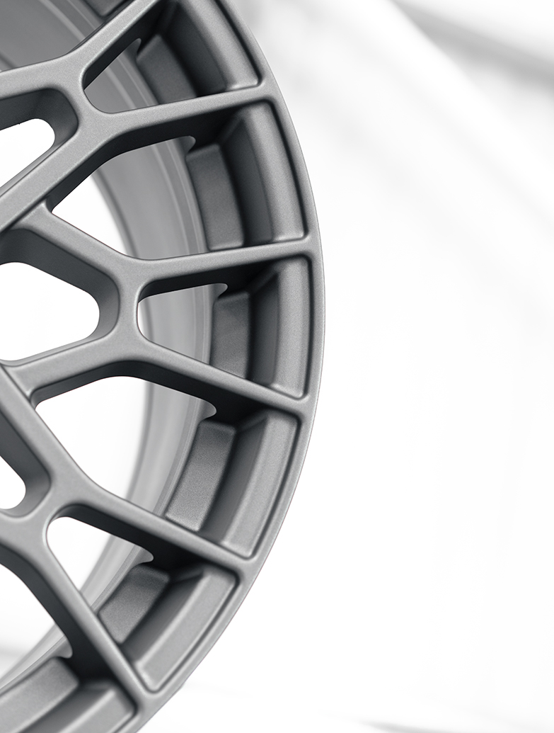 SuperMetal Cell 20x9J 5x120 Matte Grey Wheel Tyres - T5 T6 - Vanstyle