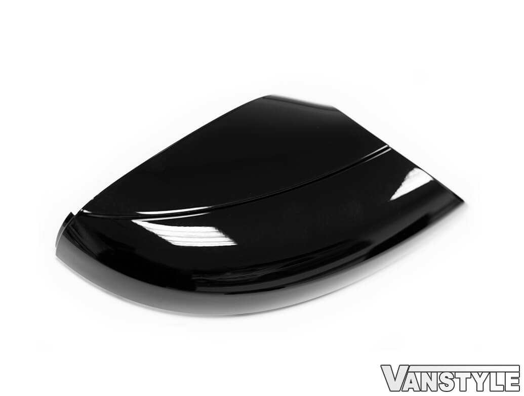 Genuine VW Gloss Black Lower Mirror Covers Pair - T5.1 T6 Amarok - Vanstyle