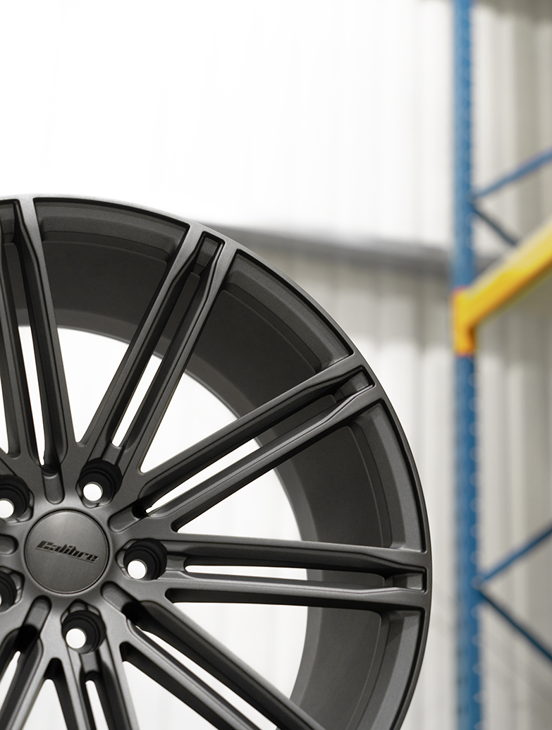 Calibre CC-I Dull Gunmetal 20 9J 5x120 Alloy Wheels Tyres - Vanstyle