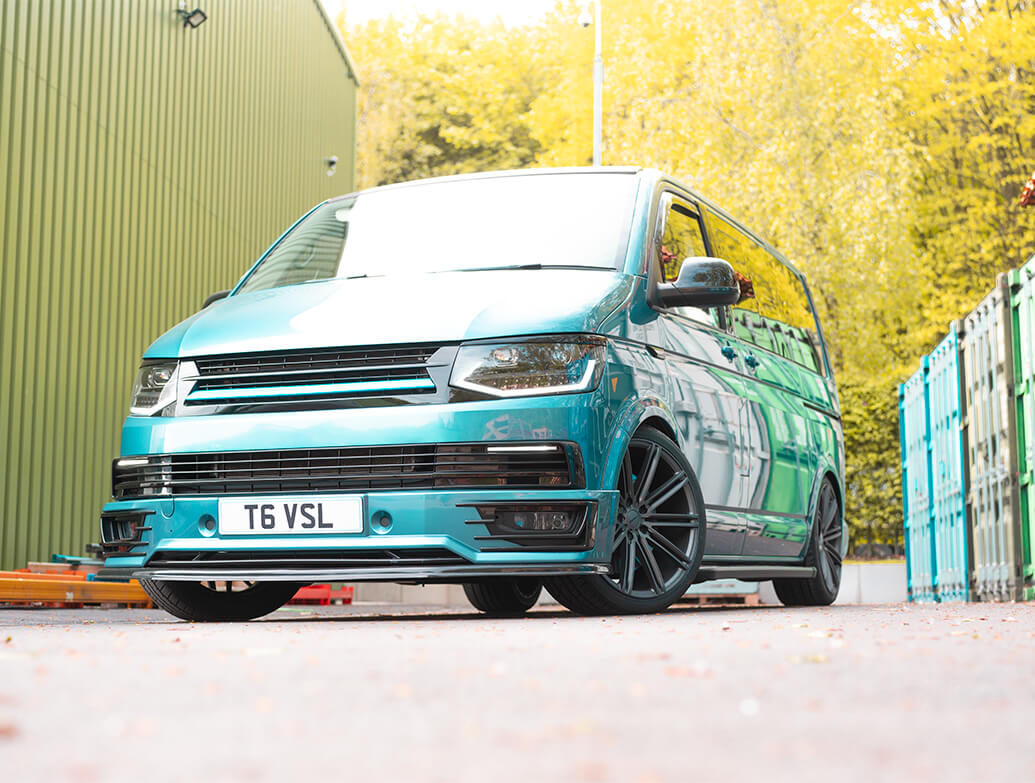 Calibre CC-I Dull Gunmetal 20 9J 5x120 Alloy Wheels Tyres - Vanstyle