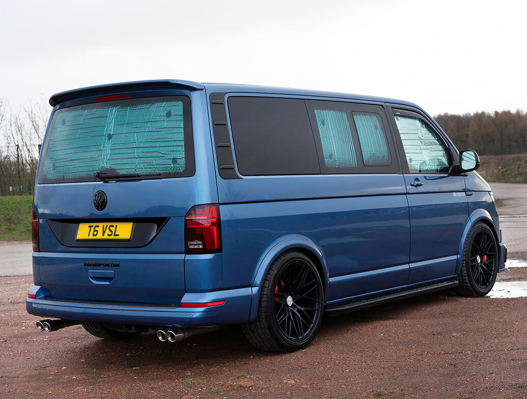 Thermal Blinds Full Set - VW T6 LWB Tailgate Non-Rain Sensor - Vanstyle
