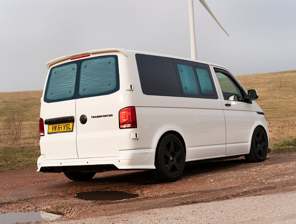 Thermal Blinds Full Set - VW T6.1 LWB Twin Door With Rain Sensor - Vanstyle