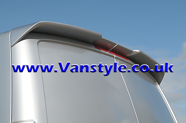 Rear Spoiler Twin Rear Doors, VW T5 T6 - Vanstyle